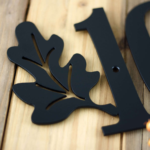 3 Digit House Number Metal Signs – Refined Inspirations